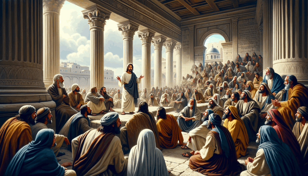 Luke 20 - Jesus Speaks With Authority - The Bible in Small Steps