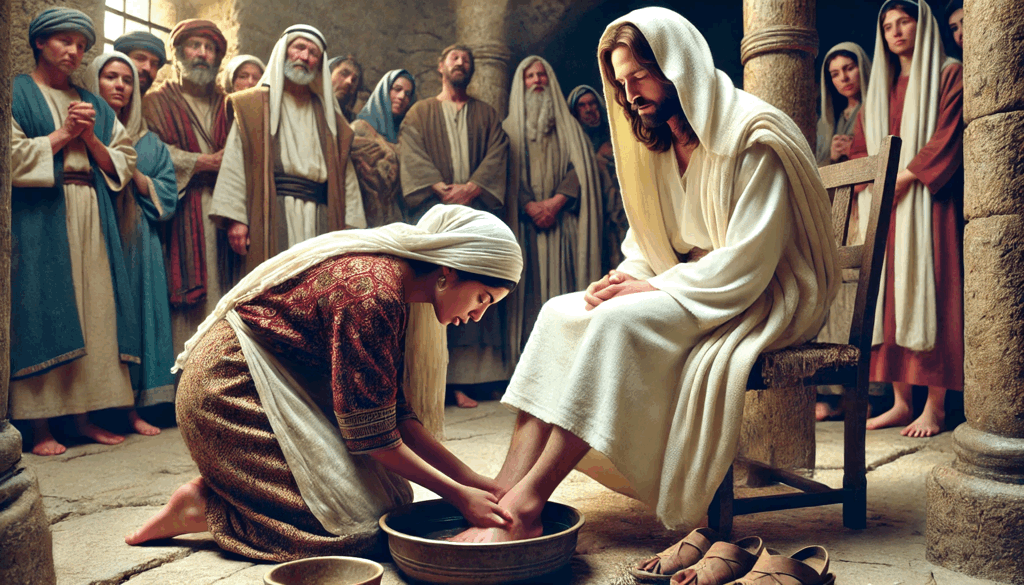 John 12 - Anointed for His Grave - The Bible in Small Steps